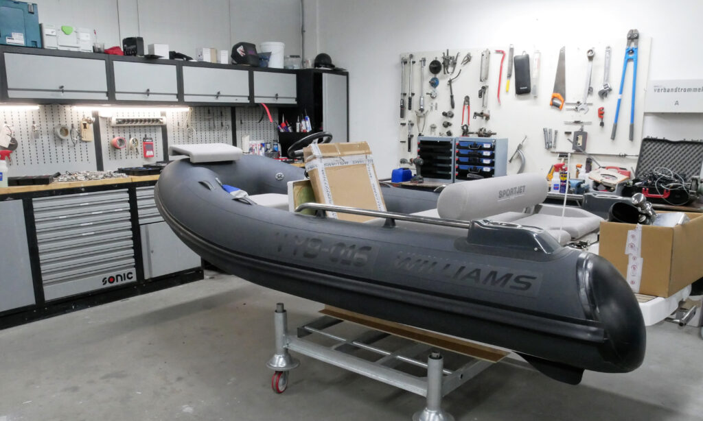 Service and storage for your Tender or Rib | Delta Watersport